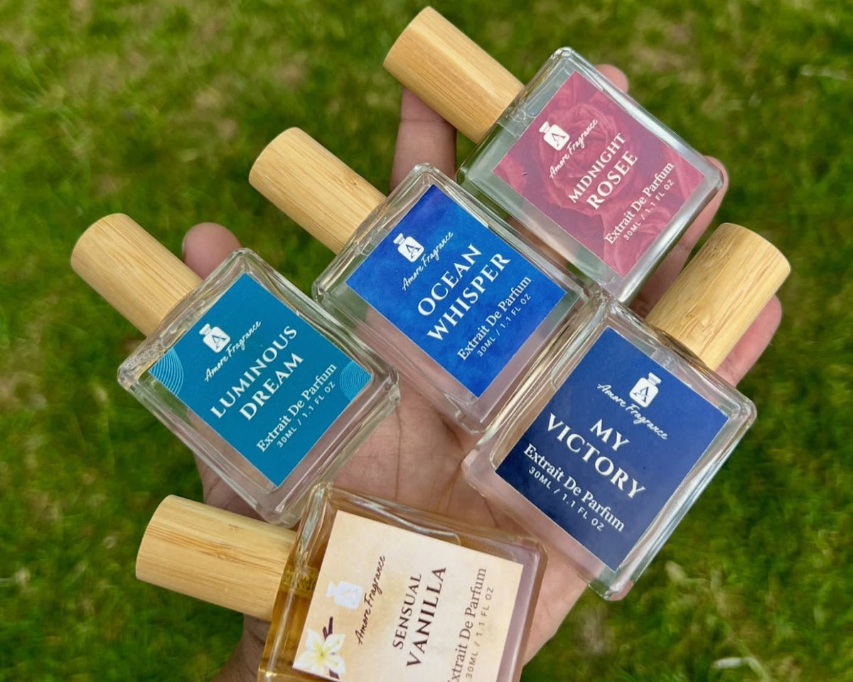 How We Handcraft Every Bottle of Amore Fragrance